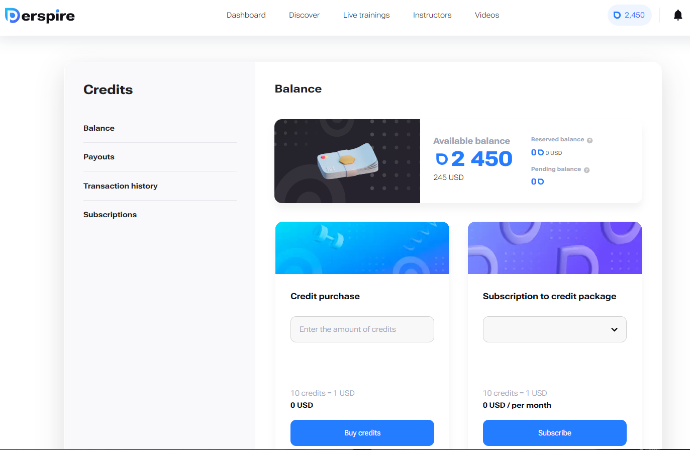 How to Make the Most of Your Perspire.tv Credits - Perspire.tv